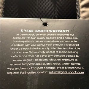 Genius Brand | Bags | Geniuspack Backpack | Poshmark